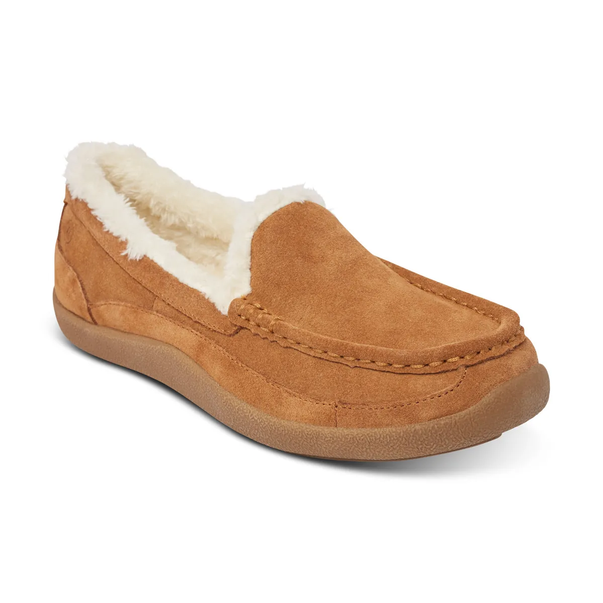Women Slipper Moc Toe - Camel » CFAS Foot & Ankle Products Store
